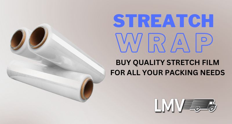 Pallet Stretch Wrap - Secure Packing for Bulky Loads